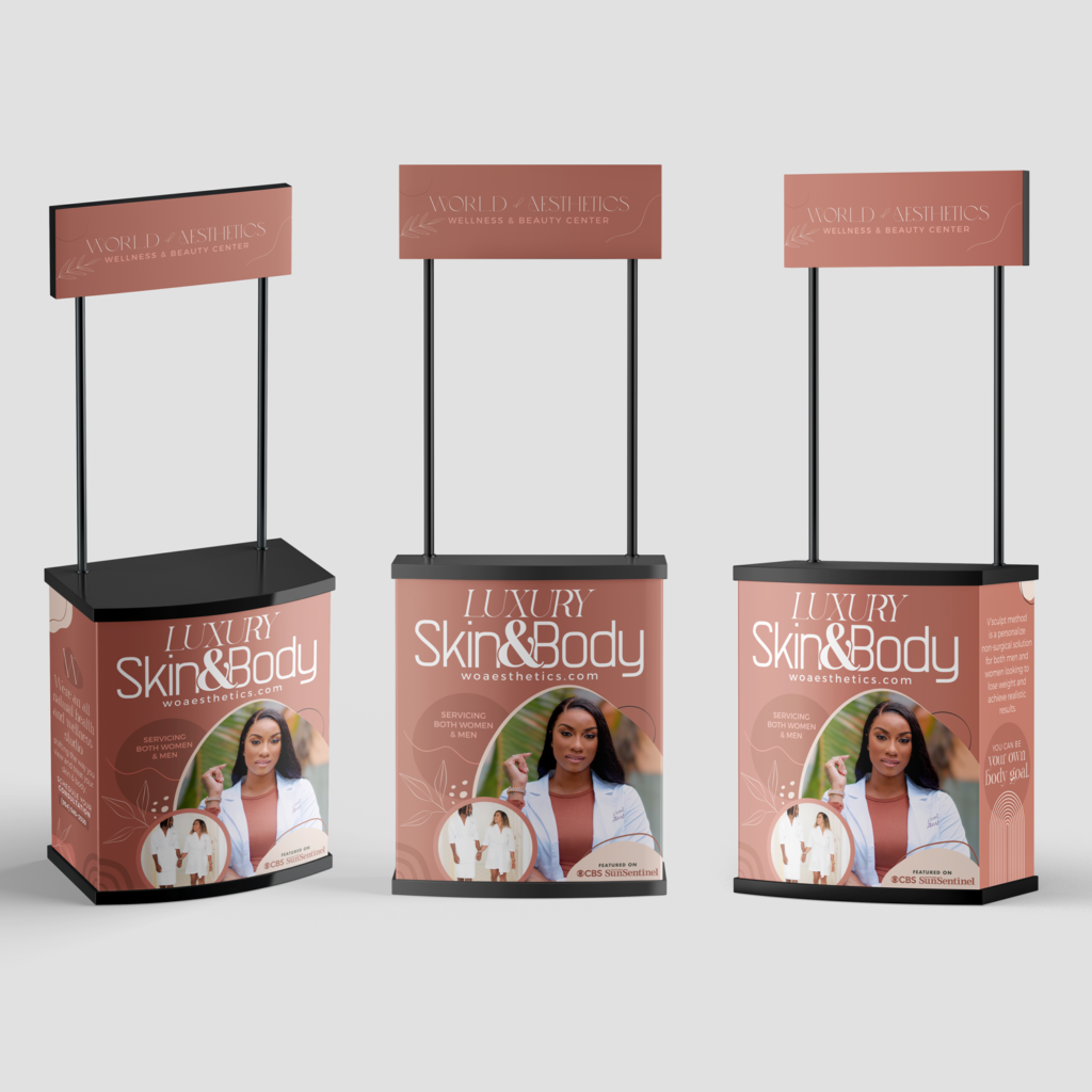 Counter/Cart Design – Branding Galore